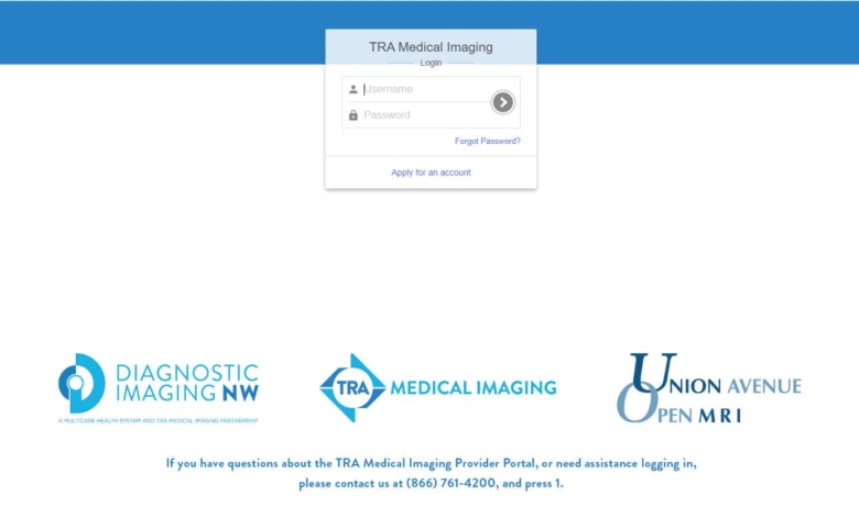 TRA Provider Portals - TRA Medical Imaging